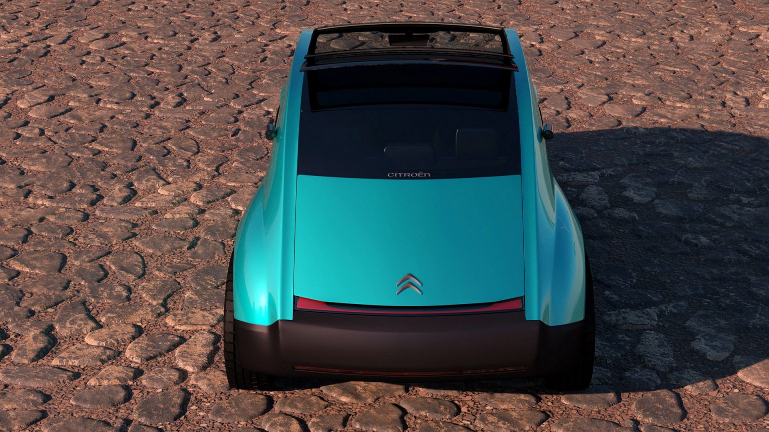 Citroën 2CV EV รถเต่าในตำนาน ภาพในจินตนาการ Dejan Hristov - รถใหม่ ...