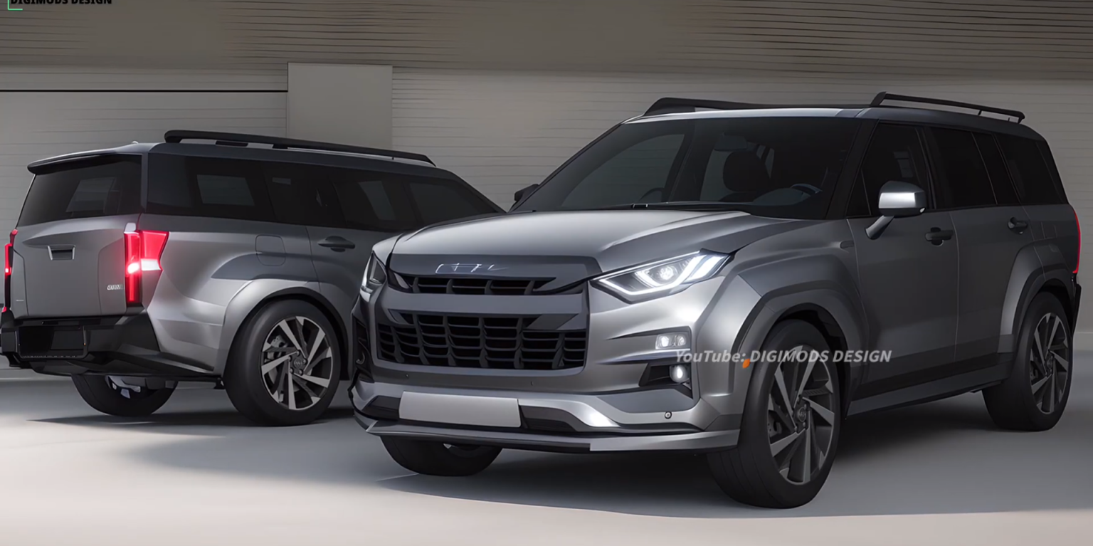 ISUZU Panther SUV ในจินตนาการ คู่แข่ง TOYOTA Land Cruiser PRADO 250 ...