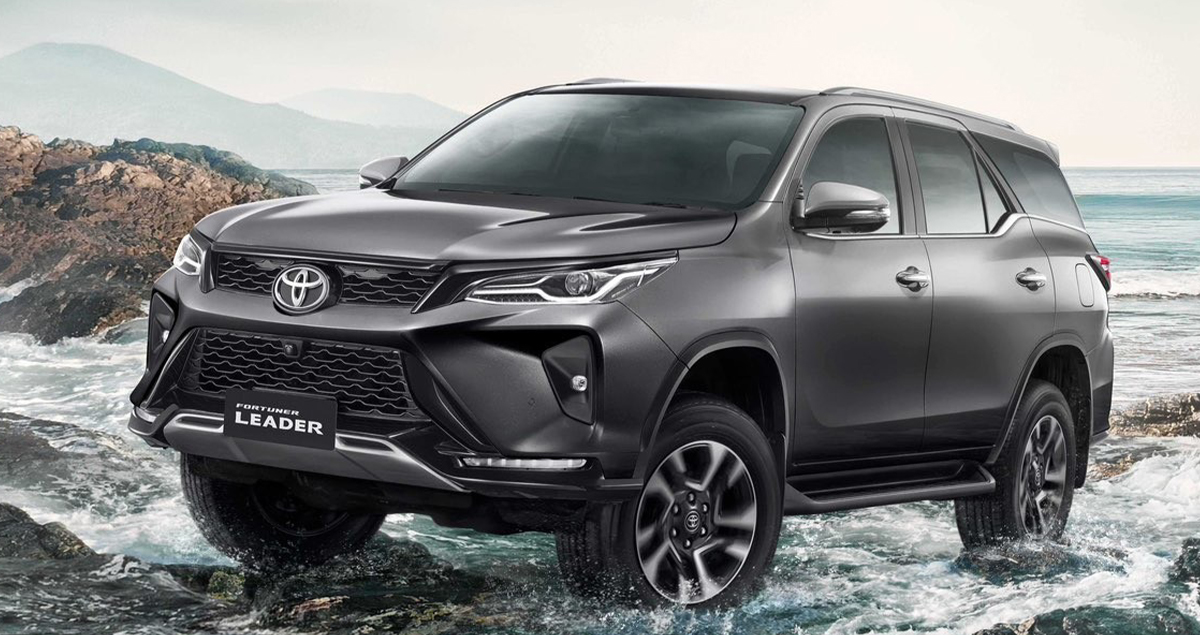 เพิ่มราคา 4,000 - 15,000 บาท TOYOTA FORTUNER Leader , ระบบชาร์จมือถือไร้สาย ระบบเตือนแรงดันลมยาง ...