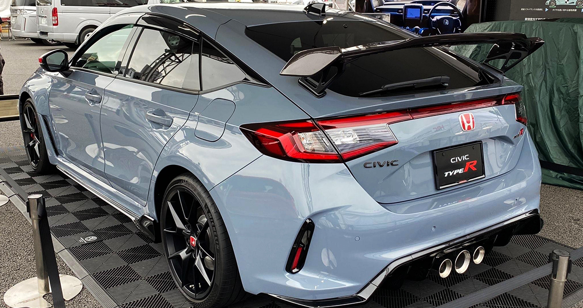 เผยภาพ Honda Civic Type R FL5 สีเทา Sonic Grey แต่งพิเศษจากโรงงาน ใน ...