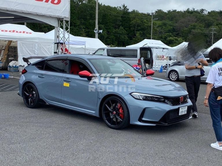 เผยภาพ Honda Civic Type R FL5 สีเทา Sonic Grey แต่งพิเศษจากโรงงาน ใน ...