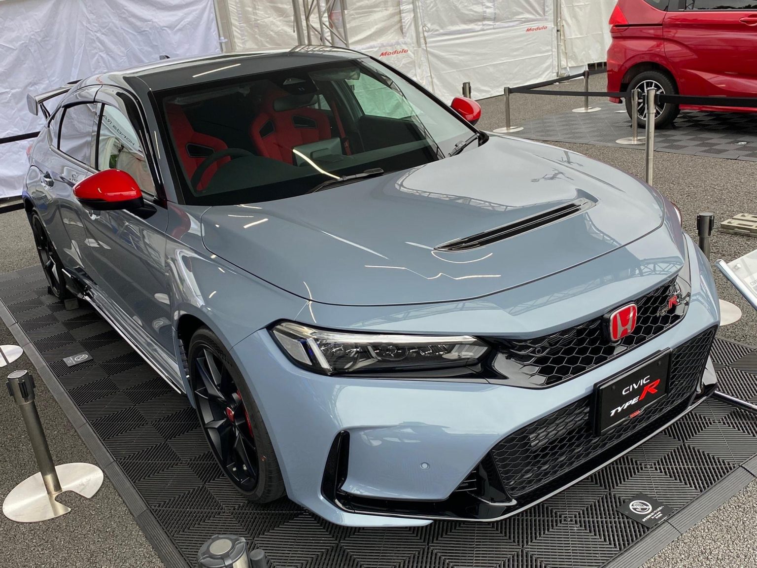 เผยภาพ Honda Civic Type R FL5 สีเทา Sonic Grey แต่งพิเศษจากโรงงาน ใน ...