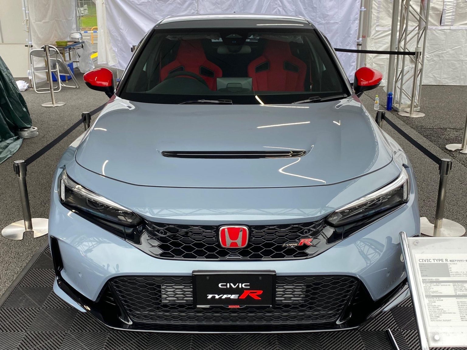 เผยภาพ Honda Civic Type R FL5 สีเทา Sonic Grey แต่งพิเศษจากโรงงาน ใน ...