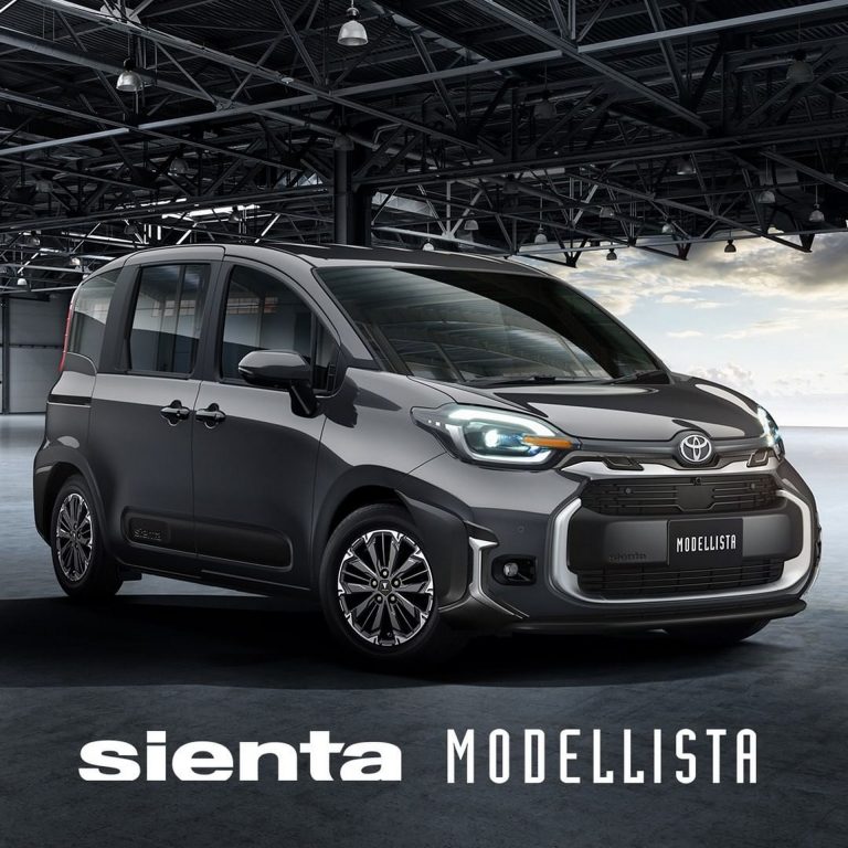 Toyota Sienta ชุดแต่งพิเศษ Modellista ในญี่ปุ่น - รถใหม่วันนี้ ข่าว ...