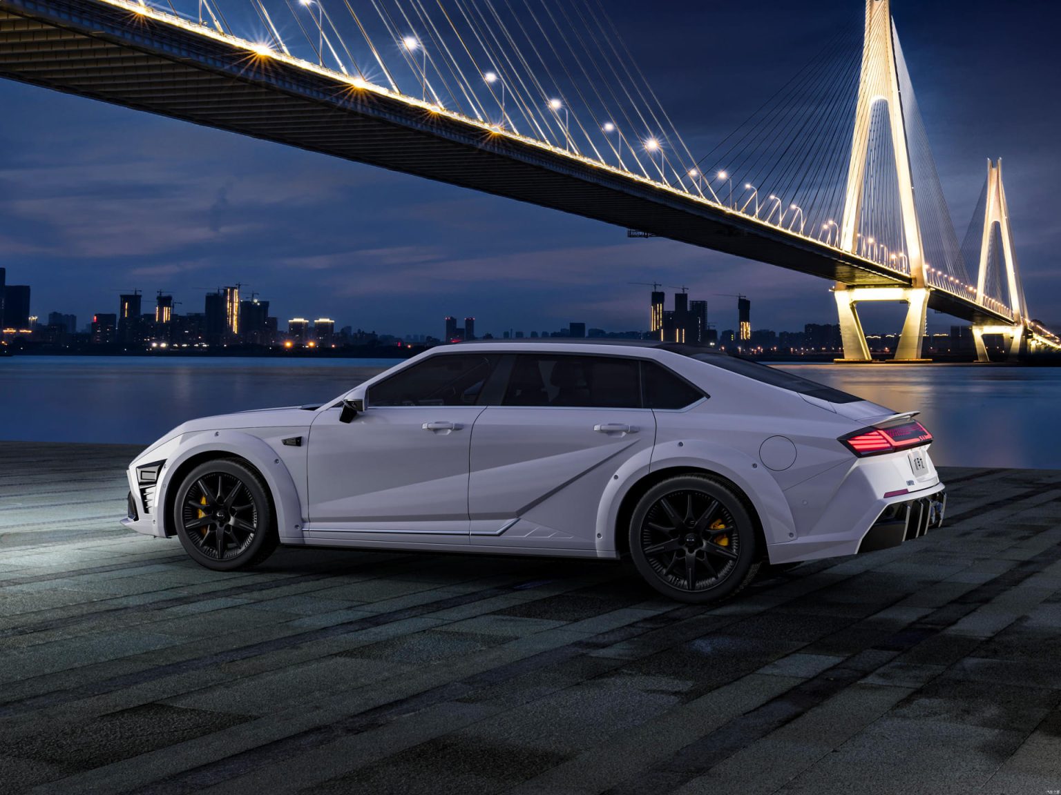 GWM Salon Mecha Dragon ไฟฟ้าสุดหรู 802 กม./ชาร์จ CLTC คาดเปิดขายจีนปี ...