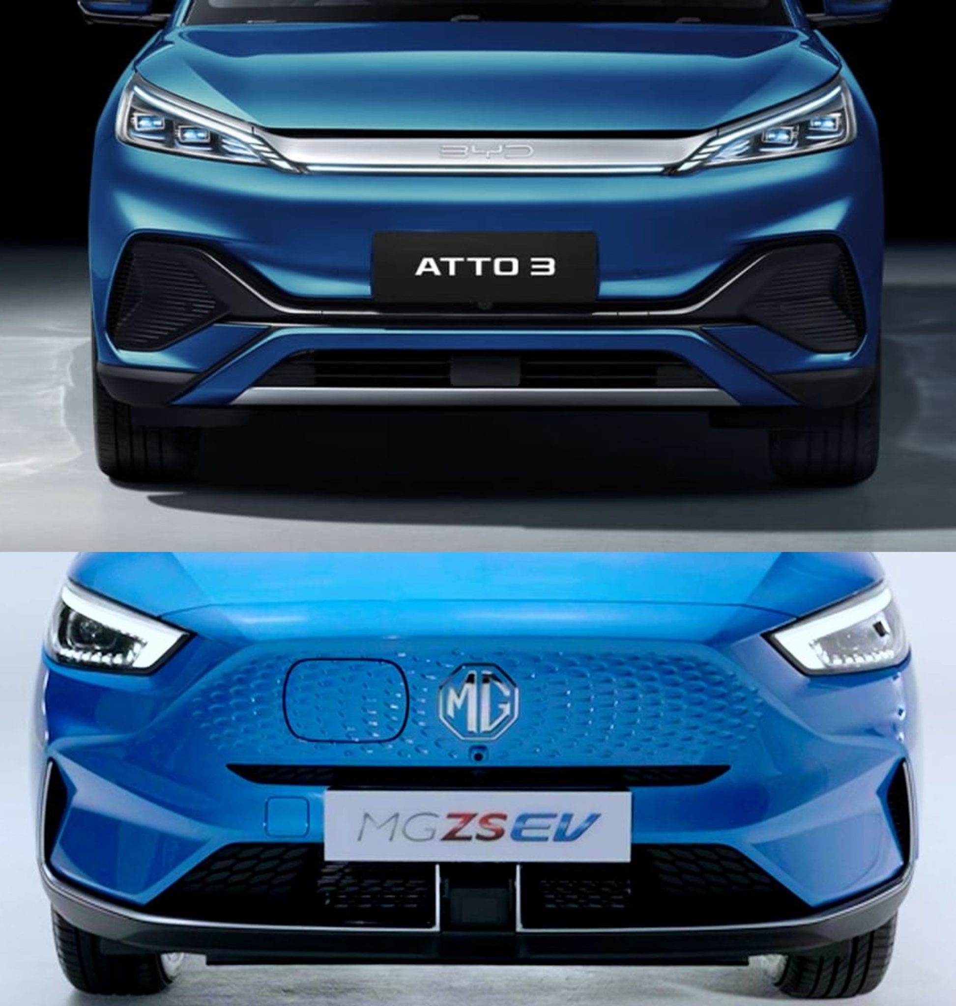 เทียบภาพ BYD ATTO 3 480 กม./ชาร์จ Vs MG ZS EV 403 กม./ชาร์จ ราคาห่างกัน 176,900 บาท - รถใหม่ ...
