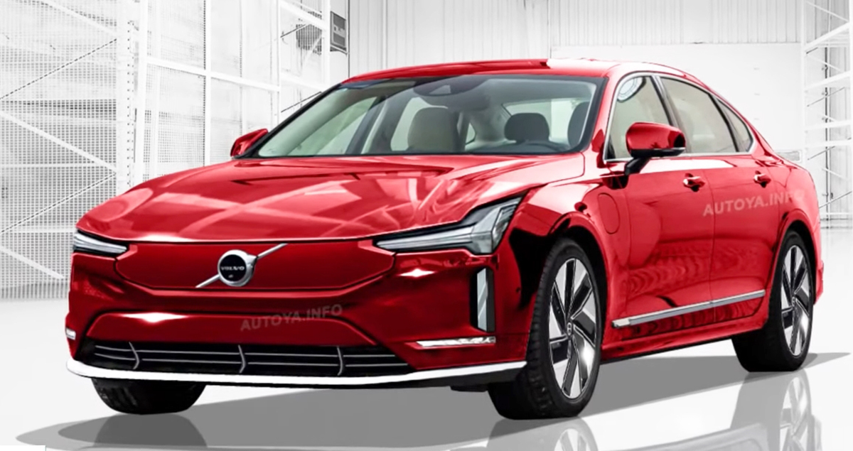 VOLVO ES90 EV ตัวแทน S90 ซีดานไฟฟ้าสุดหรู ภาพในจินตนาการ - รถใหม่วันนี้ ...