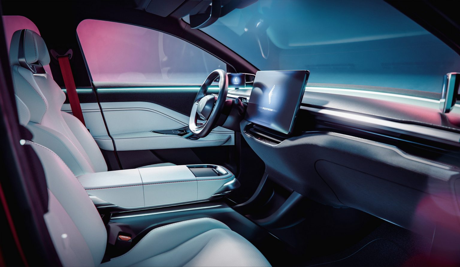 เผยการออกแบบภายใน Foxtron Model B โดยสำนักดีไซน์ Pininfarina จากอิตาลี ...