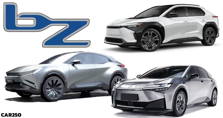 3 รถยนต์ไฟฟ้า TOYOTA bZ Series ที่เปิดตัวในโลก - รถใหม่วันนี้ : CAR250