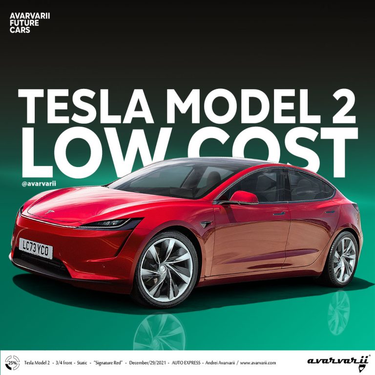 Tesla Model Q Hatchback รถยนต์ไฟฟ้า คาดราคาไม่แรง ก่อนเปิดตัว ...