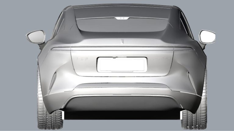 All-NEW AVATR E12 ซีดานไฟฟ้า E12 กลางปีนี้ ในจีน ภาพอิงจากสิทธิบัตร ...