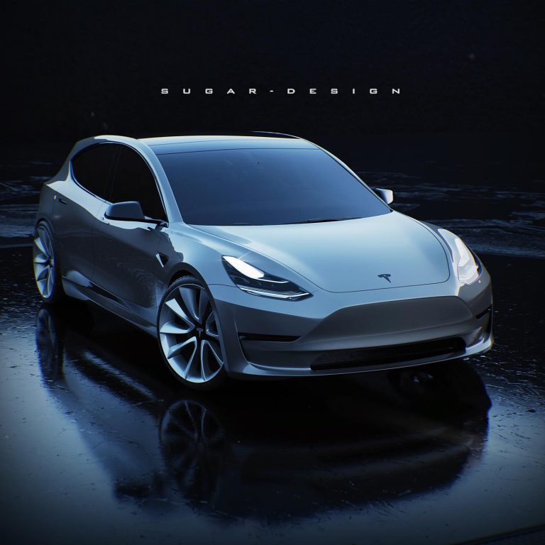 Tesla Model Q Hatchback รถยนต์ไฟฟ้า คาดราคาไม่แรง ก่อนเปิดตัว ...