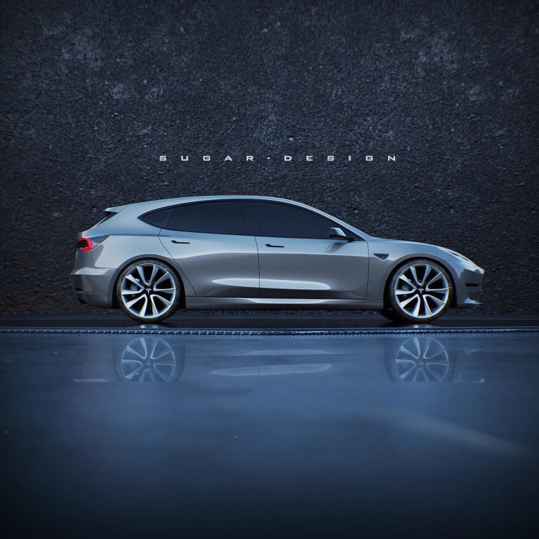 Tesla Model Q Hatchback รถยนต์ไฟฟ้า คาดราคาไม่แรง ก่อนเปิดตัว ...