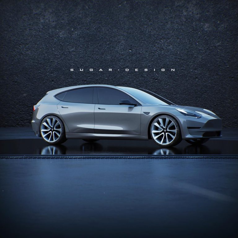 Tesla Model Q Hatchback รถยนต์ไฟฟ้า คาดราคาไม่แรง ก่อนเปิดตัว ...