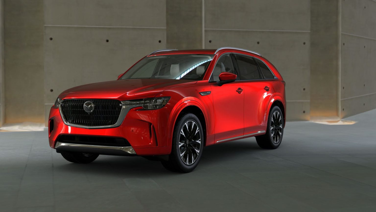 MAZDA CX-90 PHEV 327 แรงม้า ราคาในสหรัฐฯ 1.54 ล้านบาท วิ่งไฟฟ้า 41 กม. ...