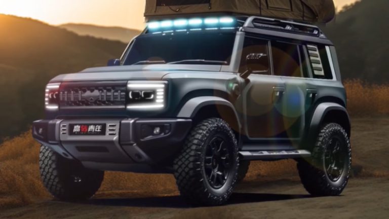 BYD Leopard 5 ออฟโรดไฟฟ้าปลั๊กอินไฮบริด 1,200 กม./ถังน้ำมัน ก่อนเปิดตัว ...