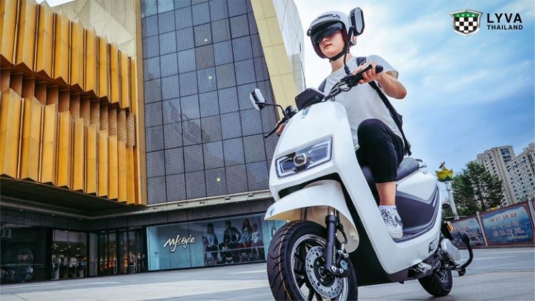 LYVA มอเตอร์ไซค์ไฟฟ้า ราคาประหยัด เตรียมเปิดตัวไทย 21 มีนาคม วิ่งได้ ...