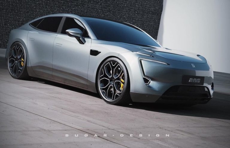 All-NEW AVATR E12 ซีดานไฟฟ้า E12 กลางปีนี้ ในจีน ภาพอิงจากสิทธิบัตร ...