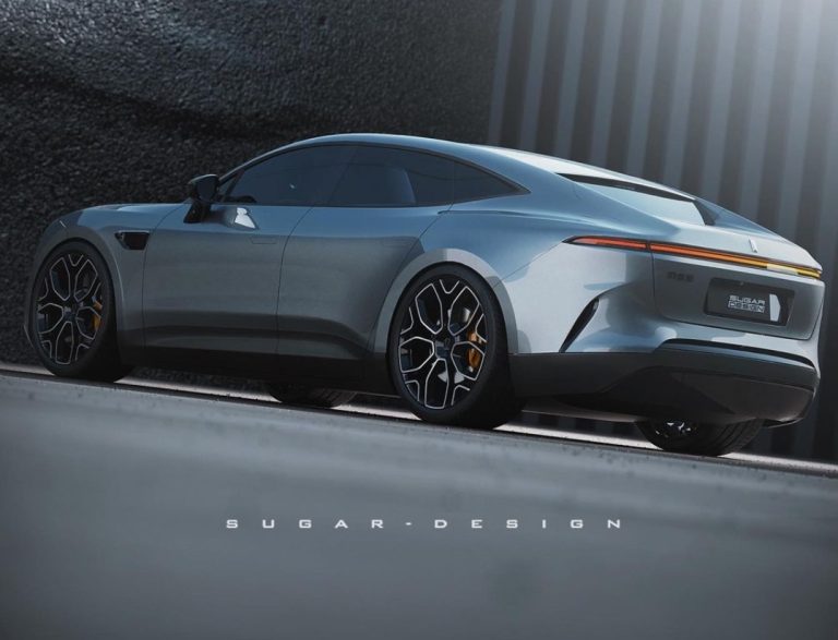 All-NEW AVATR E12 ซีดานไฟฟ้า E12 กลางปีนี้ ในจีน ภาพอิงจากสิทธิบัตร ...