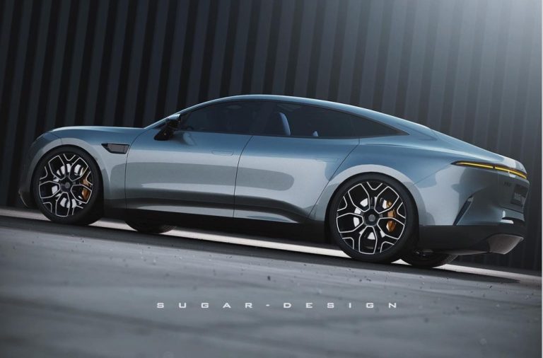 All-NEW AVATR E12 ซีดานไฟฟ้า E12 กลางปีนี้ ในจีน ภาพอิงจากสิทธิบัตร ...