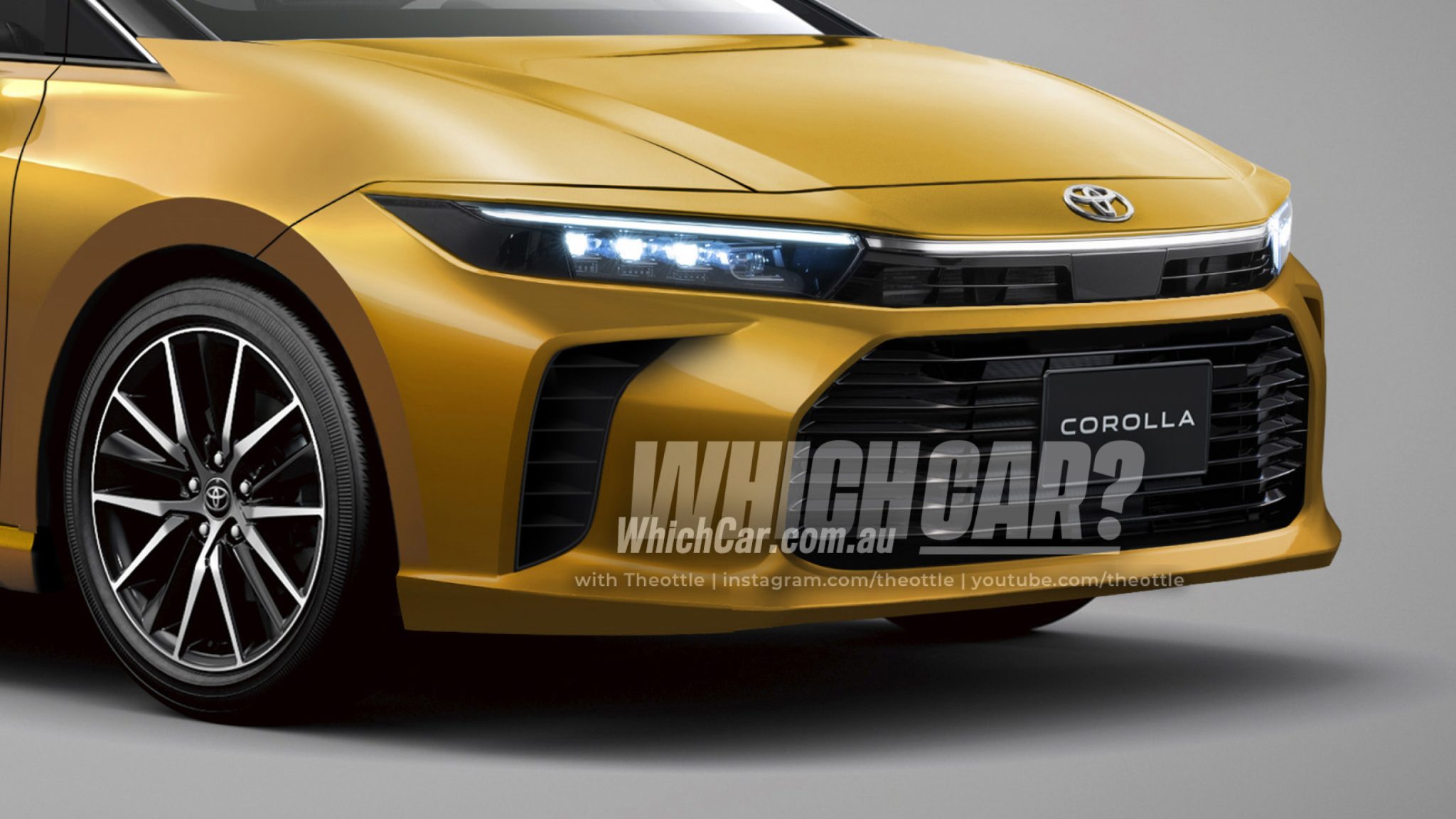 All-NEW TOYOTA Corolla เจนที่ 13 อาจเปิดตัวในปี 2024 * ภาพในจินตนาการ ...