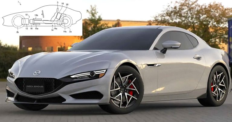 MAZDA จดสิทธิบัตรสปอร์ต บนขุมพลัง โรตารี่ Rotary ปลั๊กอินไฮบริด - รถ ...