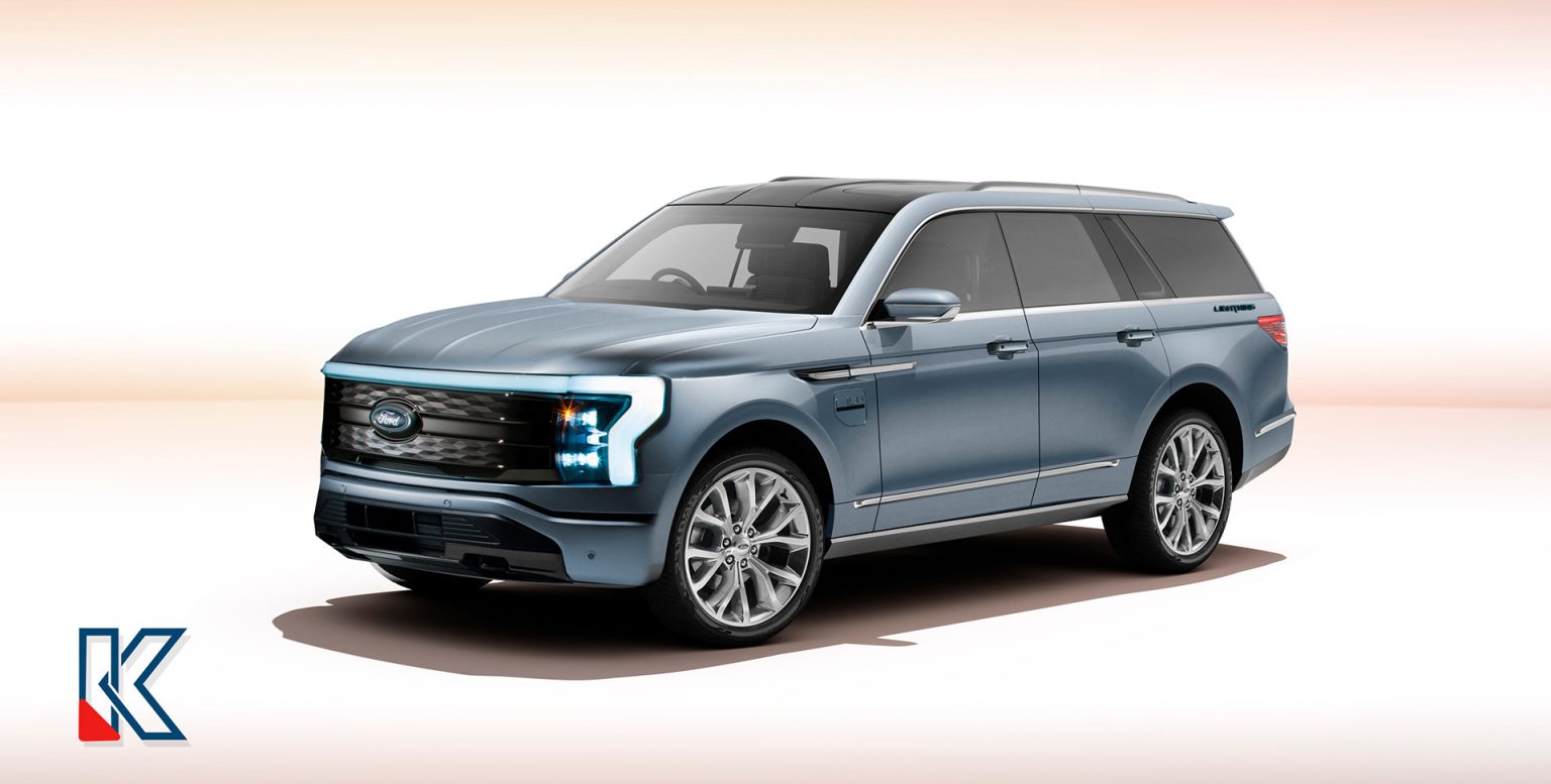 FORD Full Size SUV ไฟฟ้า 3 แถวขนาดใหญ่ ก่อนเปิดตัว 2025 ในสหรัฐฯ - รถ ...