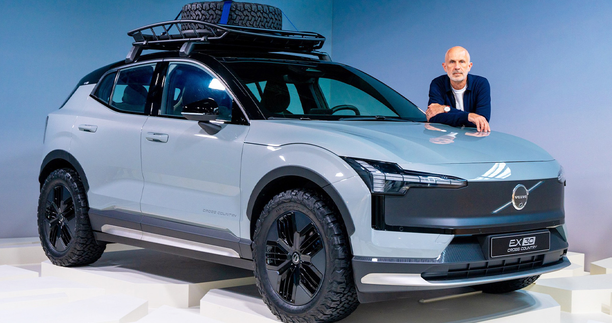 ภาพคันจริง VOLVO EX30 CROSS Country ออฟโรดไฟฟ้า 426 กม./ชาร์จ EPA ก่อนเปิดตัวปีหน้า - รถใหม่ ...