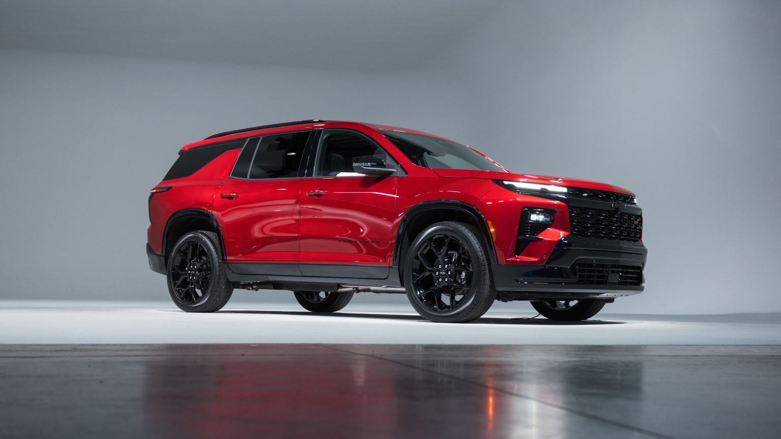 ภาพคันจริง NEW Chevrolet Traverse SUV 8 ที่นั่ง 3 แถว 2.5T 315 แรงม้า ...