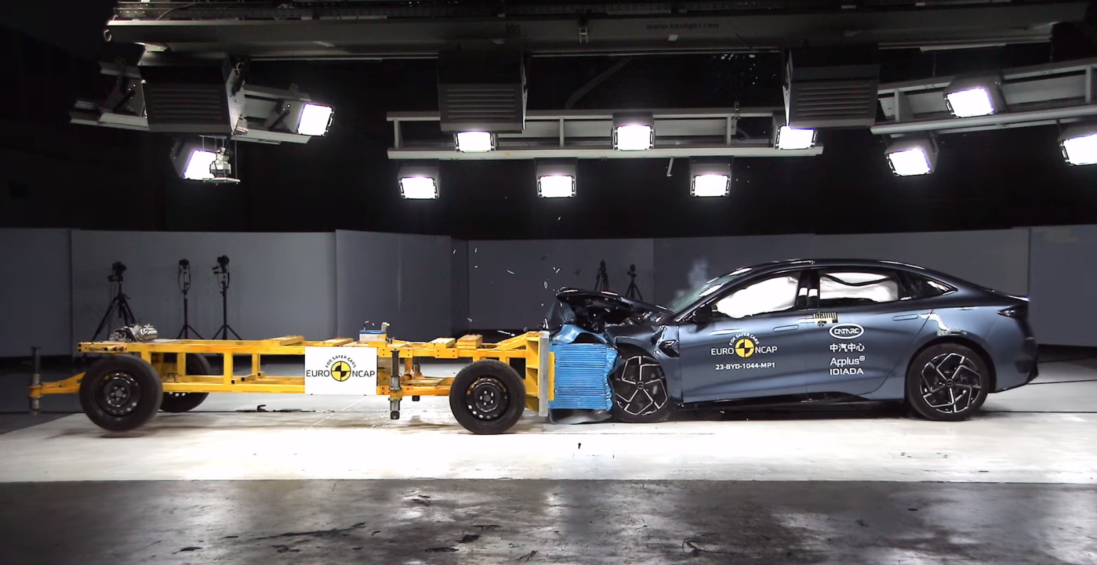 ได้รับคะแนนความปลอดภัย EURO NCAP 5 ดาว BYD SEAL EV ในยุโรป - รถใหม่ ...