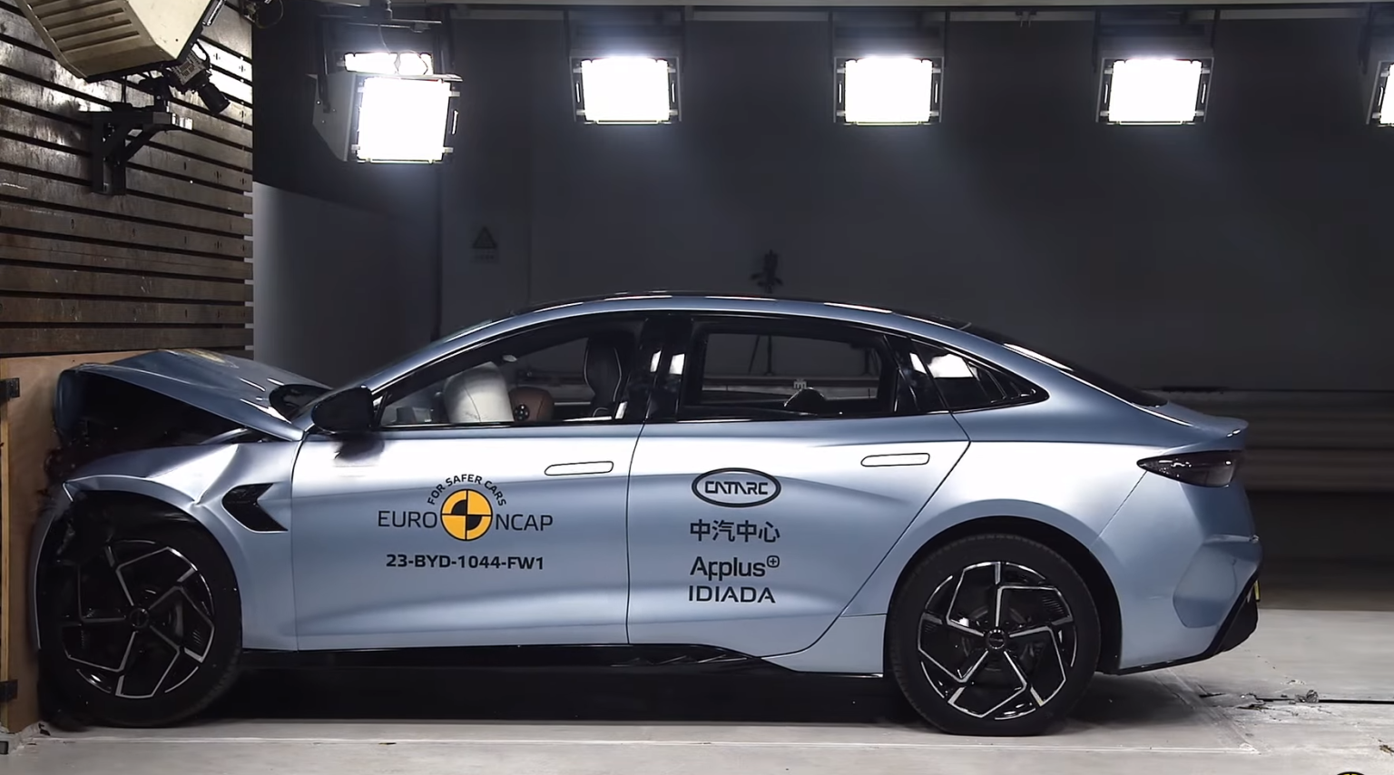 ได้รับคะแนนความปลอดภัย EURO NCAP 5 ดาว BYD SEAL EV ในยุโรป - รถใหม่ ...