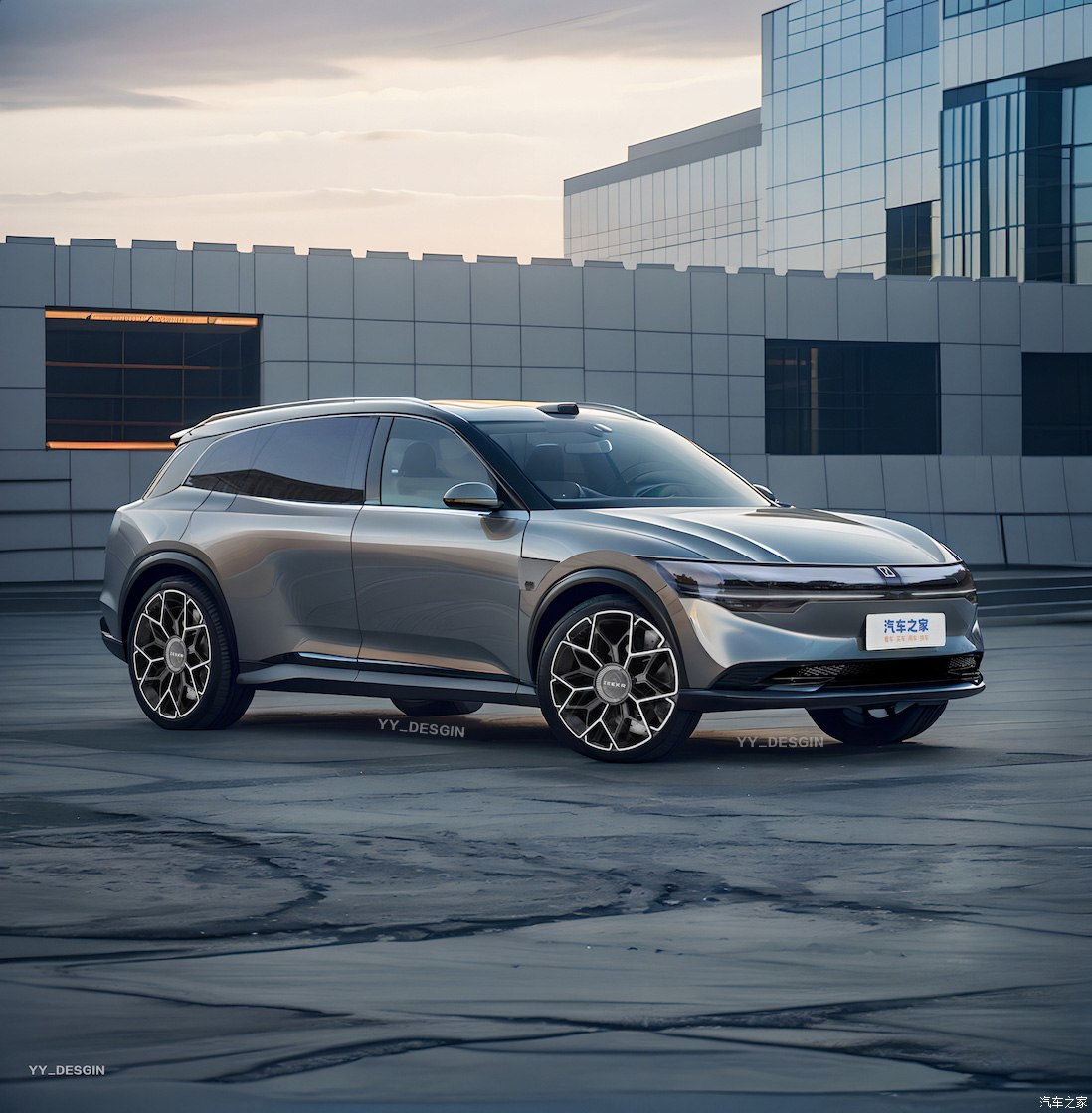 ZEEKR CX1E EV SUV ไฟฟ้าคันเล็ก เตรียมเปิดตัวเร็วๆนี้ในจีน* ภาพอิงจาก ...