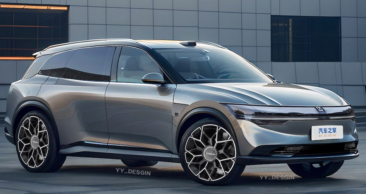 ZEEKR CX1E EV SUV ไฟฟ้าคันเล็ก เตรียมเปิดตัวเร็วๆนี้ในจีน* ภาพอิงจาก ...
