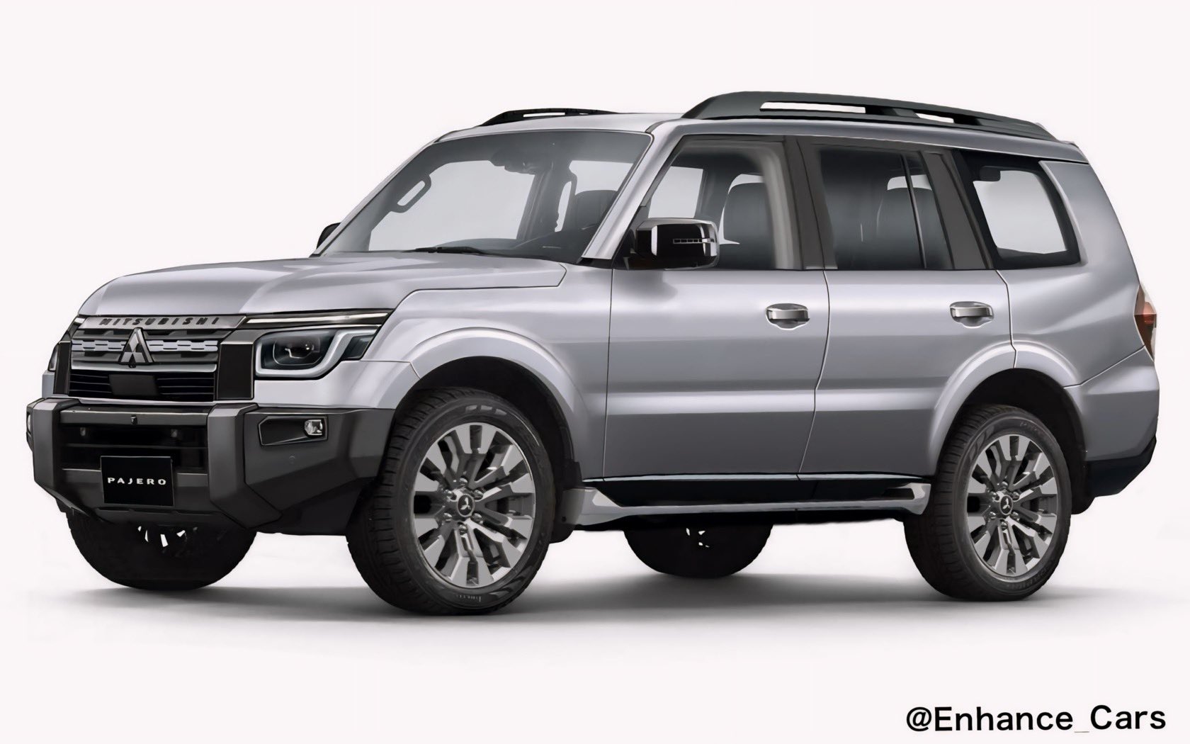 All-NEW MITSUBISHI PAJERO จะเปิดตัวปี 2026 บนแพลตฟอร์มขั้นบันได * ภาพ ...