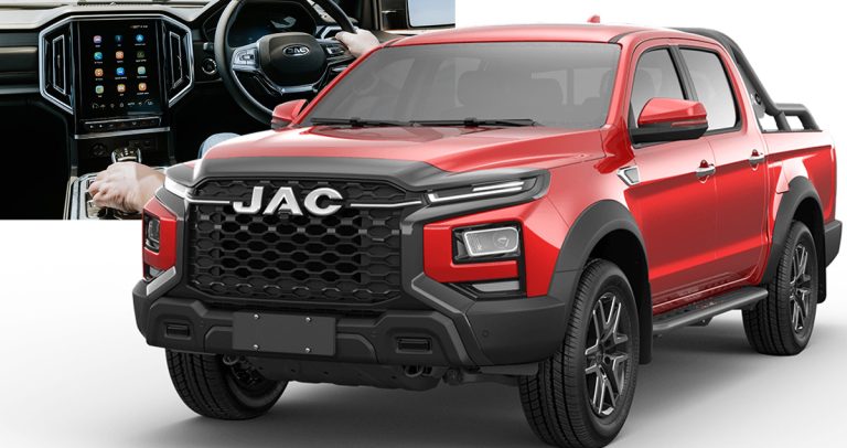 เปิดขาย 1.0 ล้านบาทในออสเตรเลีย JAC T9 กระบะขนาดกลาง 2.0T 167 แรงม้า ...