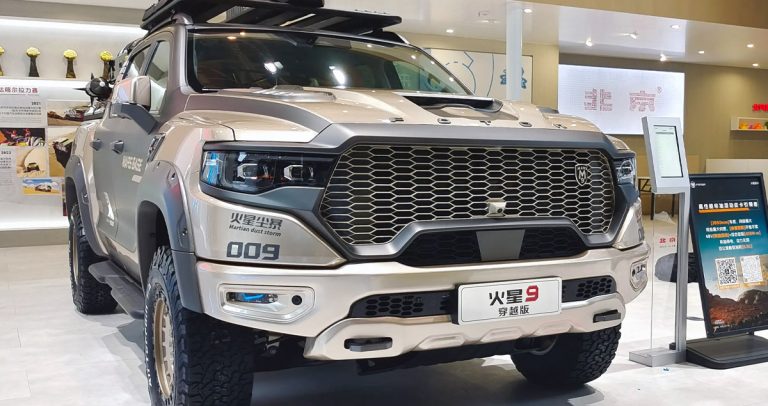 FOTON MARS 9 2.0T ดีเซล Mild HYBRID รุ่นออฟโรดพิเศษเตรียมเปิดตัวจีน ...