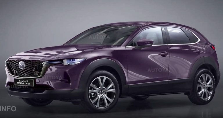 MAZDA CX-30 HYBRID อาจเปิดตัวภายในปี 2025 * ภาพในจินตนาการ - รถใหม่ ...