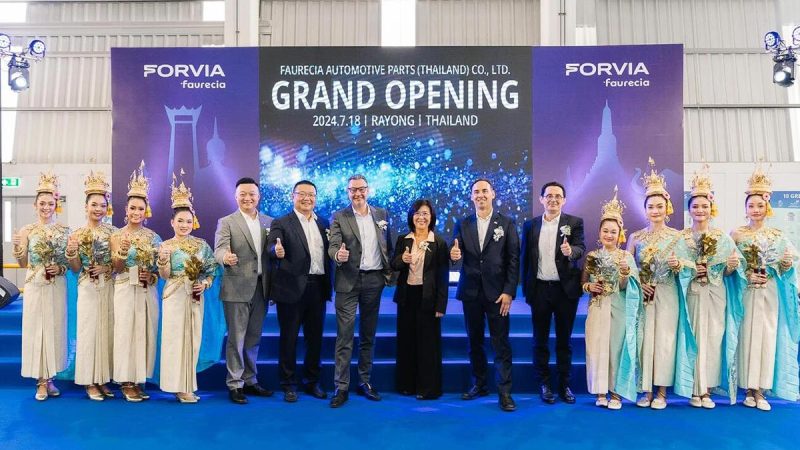 Forvia ผู้ผลิตชิ้นส่วนยานยนต์อันดับ 7 ของโลกสร้างโรงงานผลิตเบาะรถยนต์ใน ...
