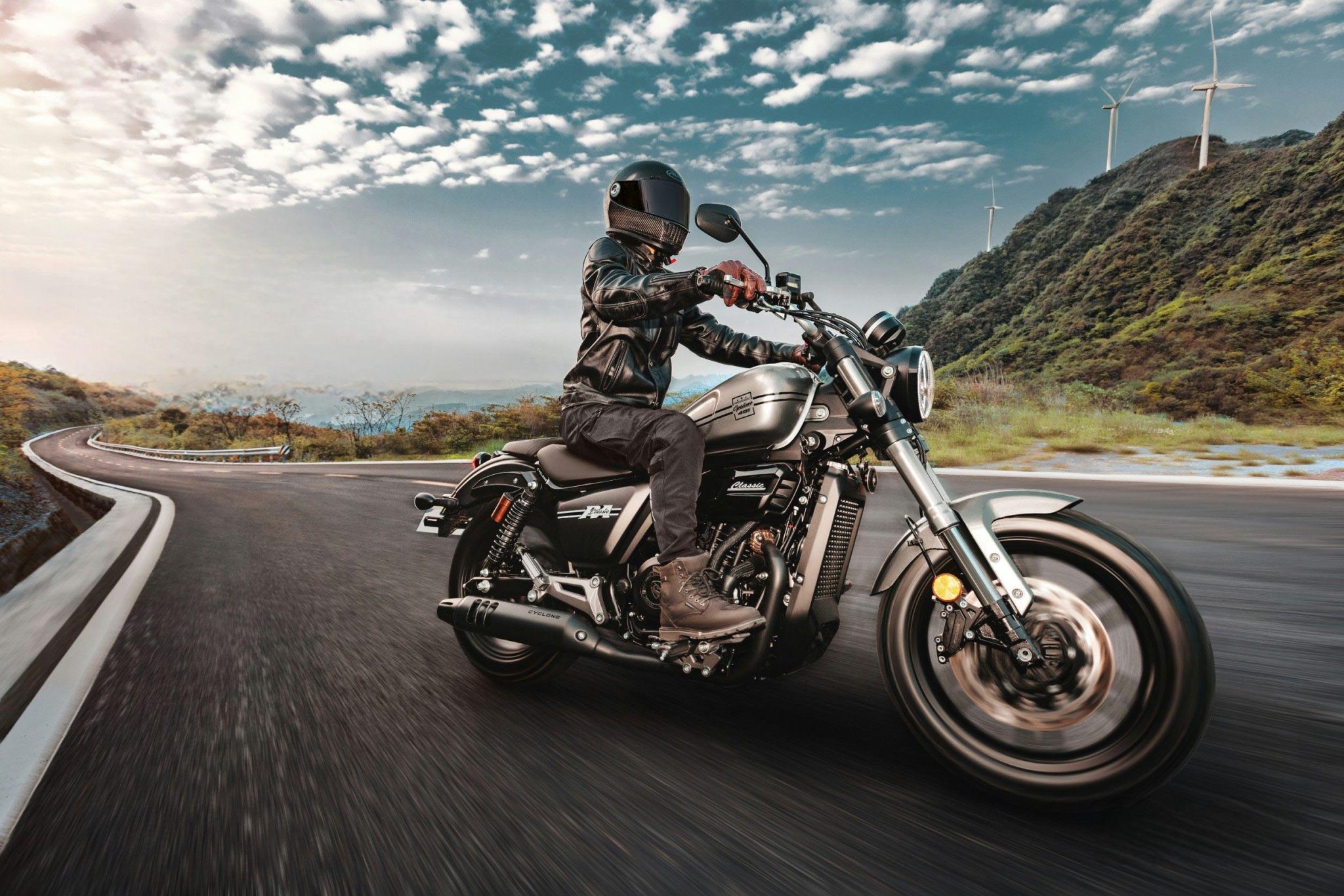 CYCLONE RA401 ราคาจำหน่ายในไทย 179,900 บาท 401 ซีซี ให้กำลัง 44.25 ...