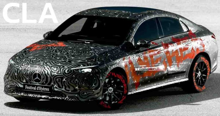 ปล่อยภาพ Mercedes-Benz CLA เจเนอเรชั่นล่าสุด ก่อนการเปิดตัวเร็วๆนี้ มี ...