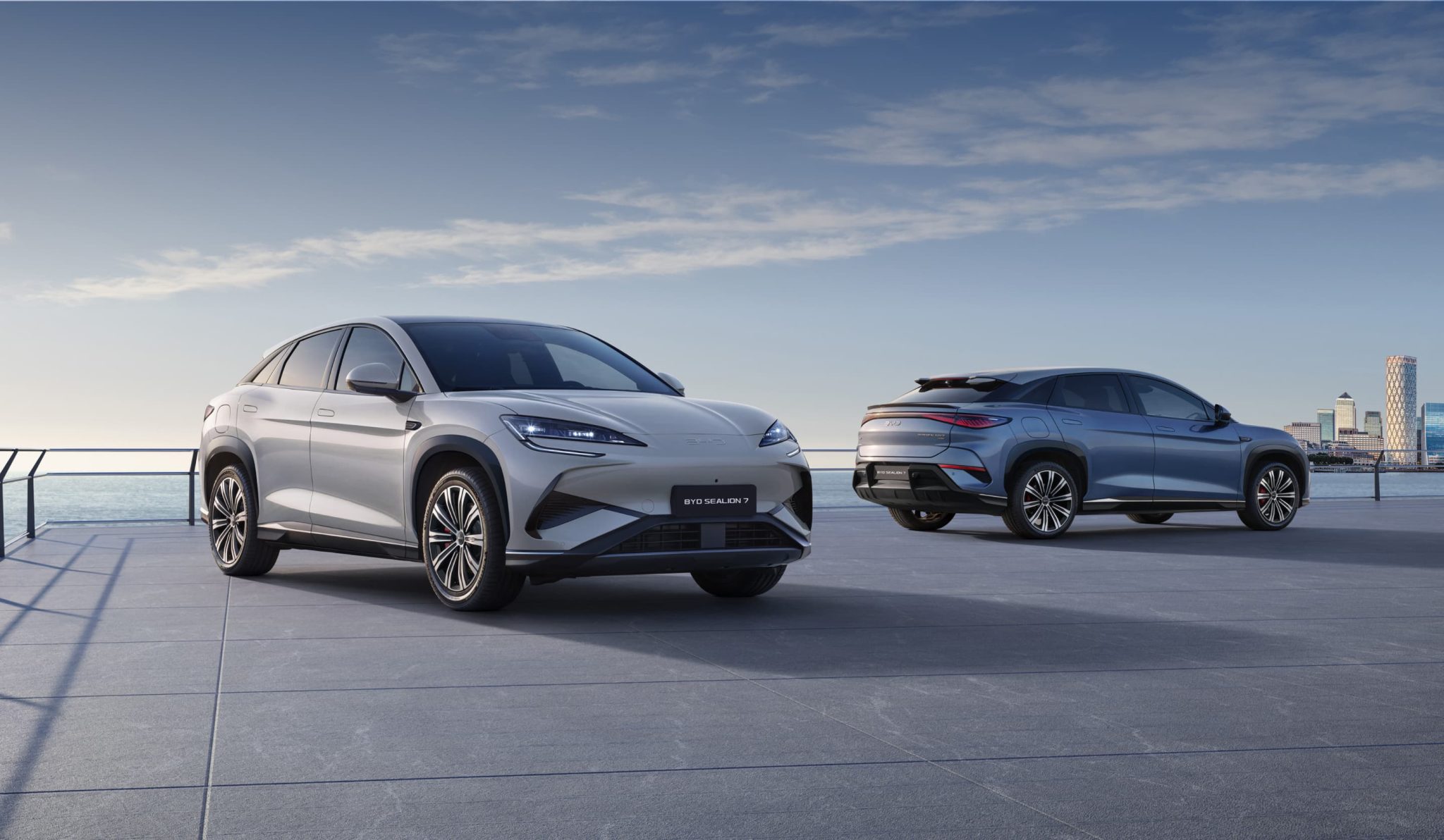 เตรียมขายยุโรป BYD Sealion 07 EVO แบตเตอรี่ 91.30kWh 800V วิ่งได้ 502 ...