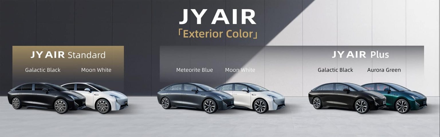 JY AIR ราคา 759,000 - 959,000 บาท 430 - 520 กม.ต่อชาร์จ - รถใหม่วันนี้ ข่าวรถยนต์ EV ราคารถยนต์ ...