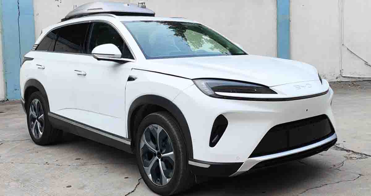 ภาพคันจริง BYD SEALION 07 DM-i แบตเตอรี่ 26.9kWh วิ่งไฟฟ้า 120 กม. เวอร์ชั่นปลั๊กอินไฮบริด ก่อน ...