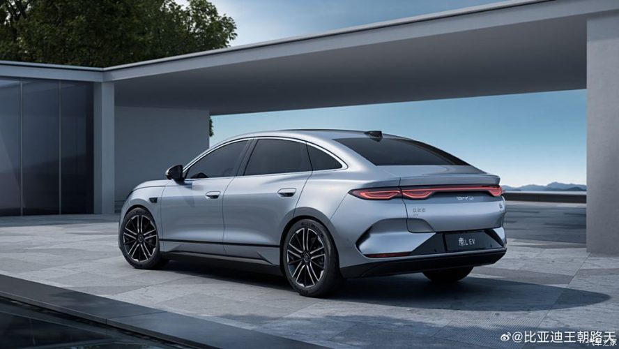 เปิดตัว 12 มีนาคมนี้ในจีน BYD Qin L EV ปรับปรุงใหม่ MY2025 545 กม. ...