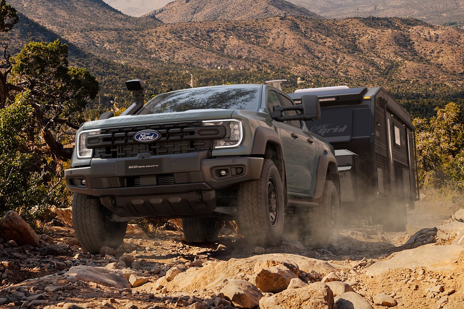 เปิดราคา 1.76 - 1.90 ล้านบาท ในออสเตรเลีย Ford Ranger Super Duty 2025 ...