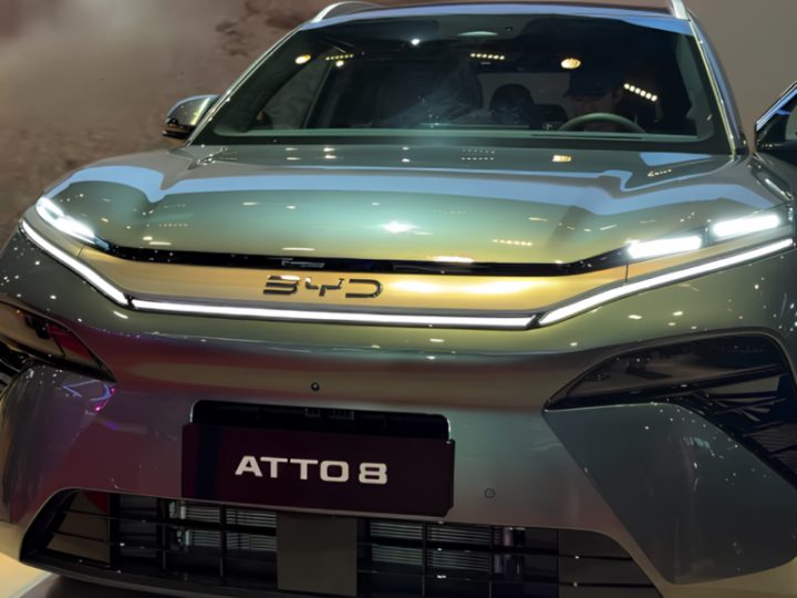 เตรียมบุกตลาดโลก BYD Atto 8 SUV 7 ที่นั่ง DM-p / BEV ทรงพลัง 1,086 ...