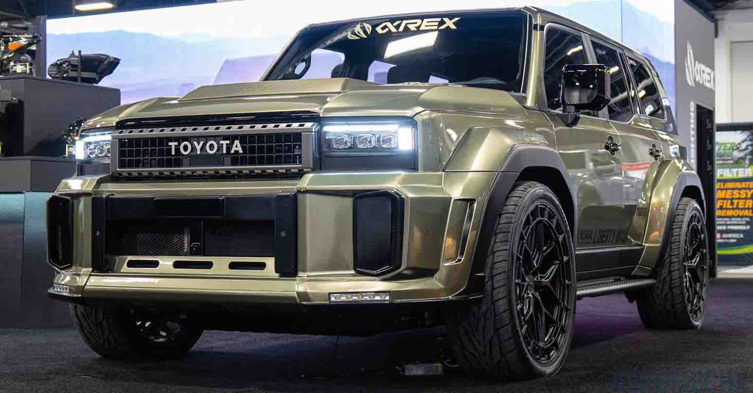 Alpharex จับมือ Liberty Walk เปิดตัว TOYOTA Land Cruiser PRADO 250 ...