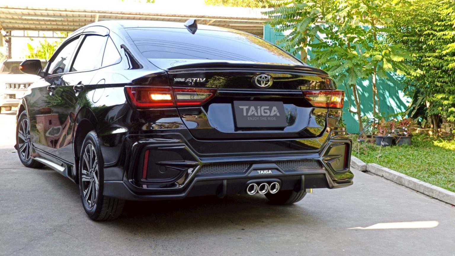 ชุดแต่งพิเศษ TOYOTA YARIS ATIV TAIGA BODY KITS รอบคัน ราคา 22,900 บาท ...