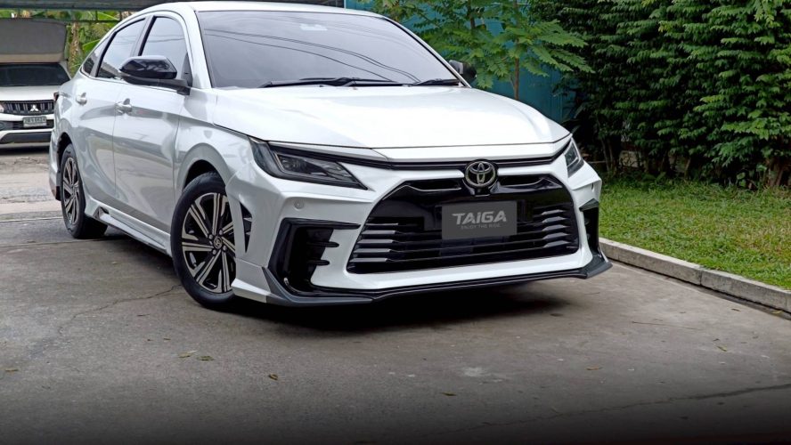 ชุดแต่งพิเศษ TOYOTA YARIS ATIV TAIGA BODY KITS รอบคัน ราคา 22,900 บาท ...