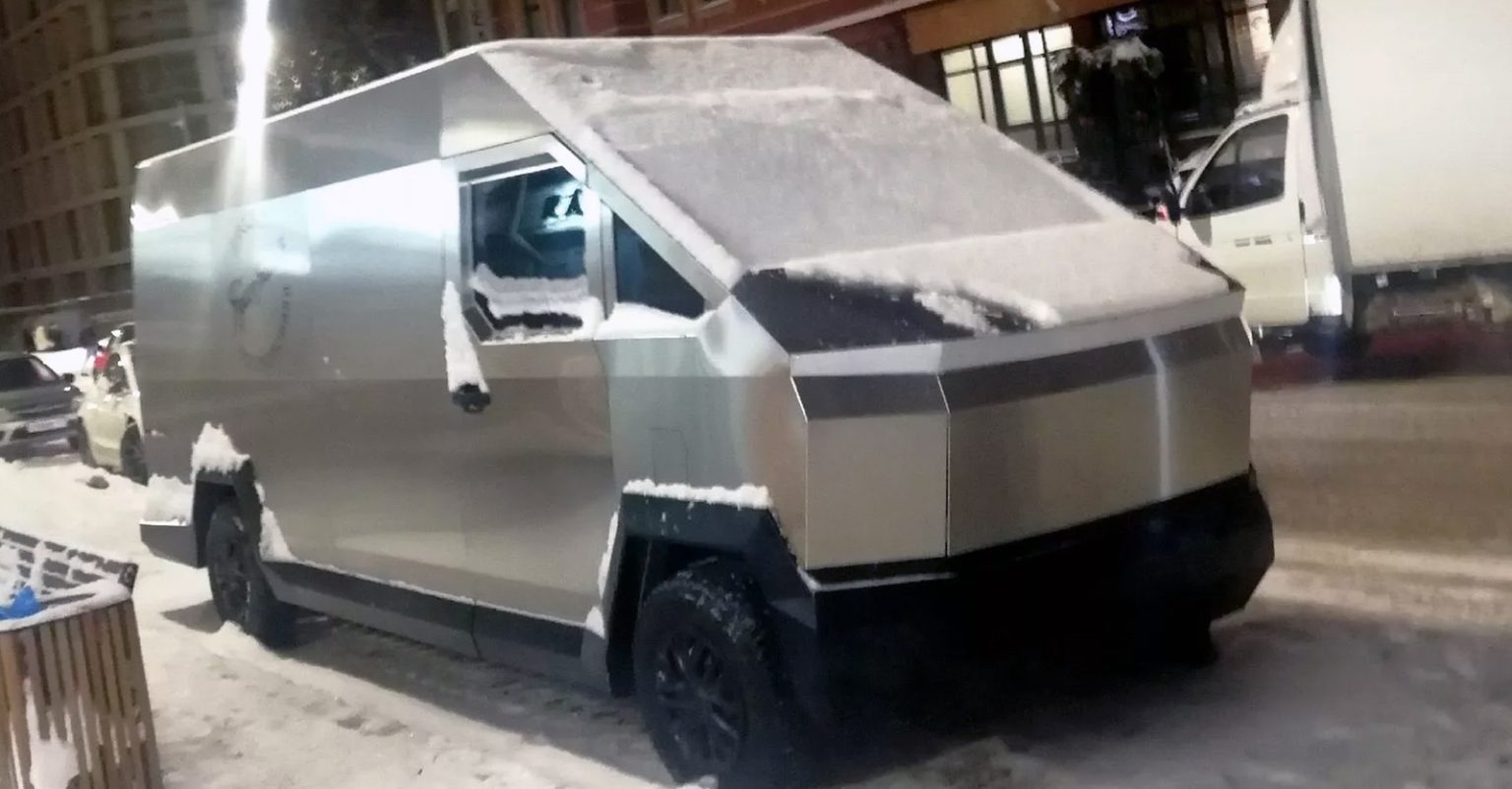 ไม่ใช่ Tesla Cybertruck แต่คือ “Cybervan” โฮมเมดในรัสเซีย - รถใหม่ ...